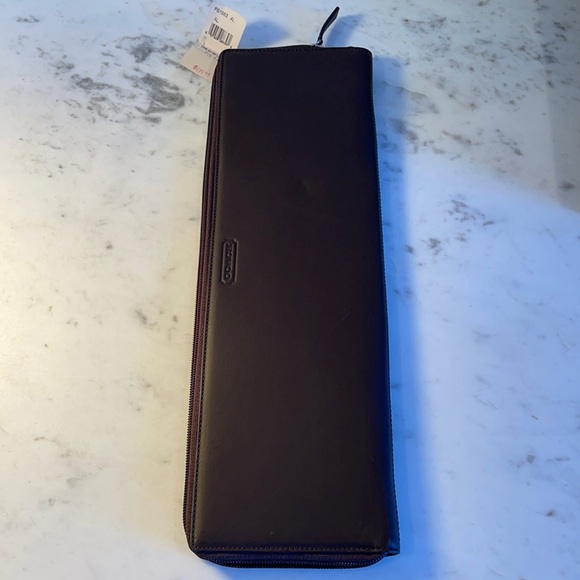 Coach | Accessories | Coach Mens Leather Tie Case Nwt | Poshmark